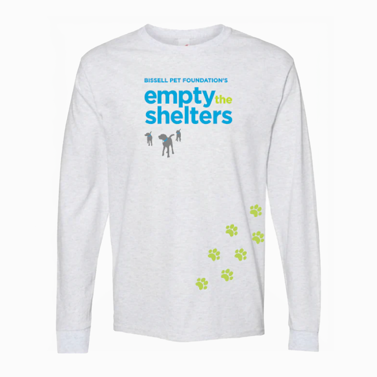 Light Gray ETS Long Sleeve – BISSELL Pet Foundation